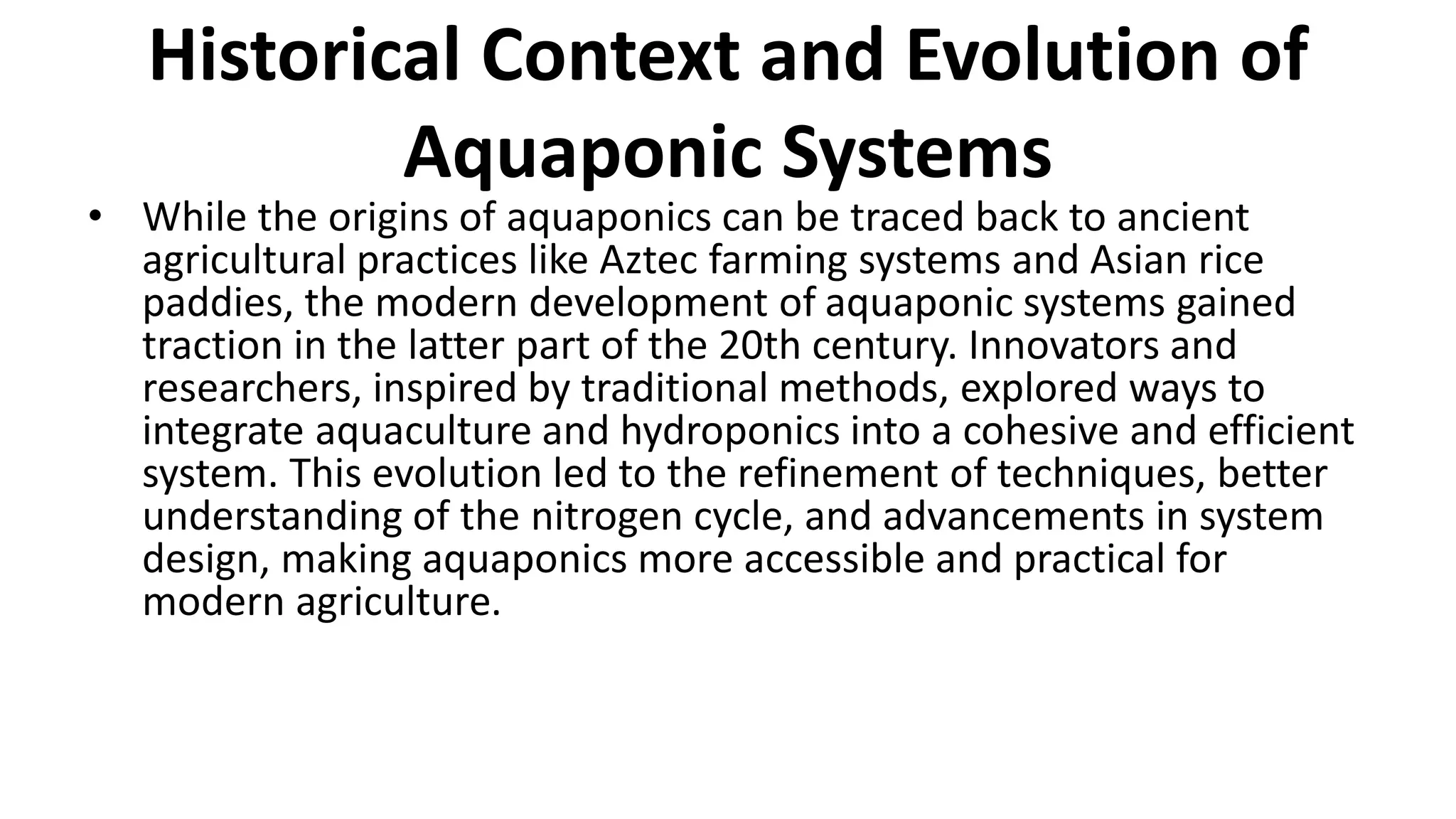 aquaponics definition and principles .pptx