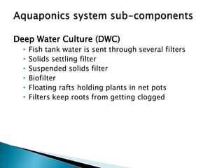 Aquaponics Technology | PPTX