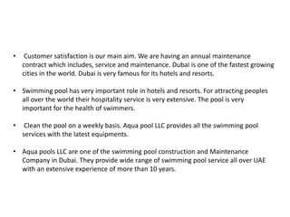 Aquapools | PPT