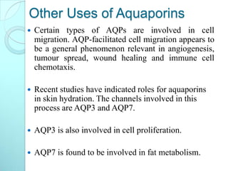 Aquaporins | PPTX