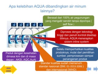 iklan aqua ( tugas APLIKOM) | PPTX
