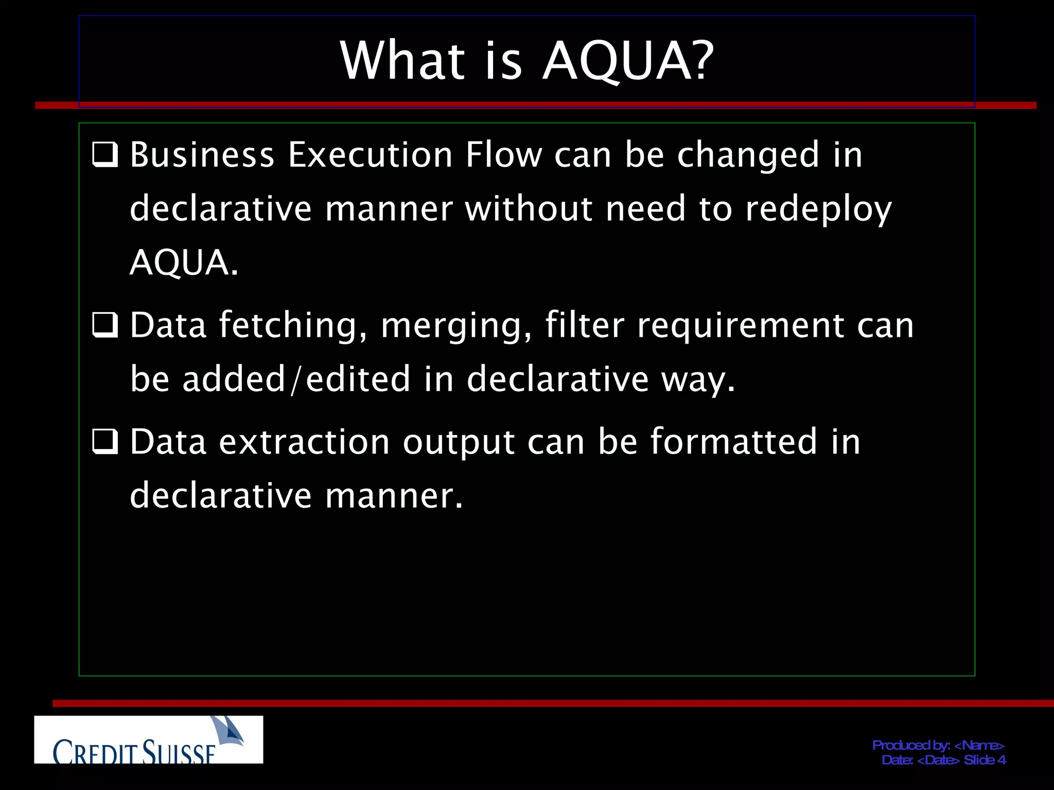 Aqua presentation | PPT