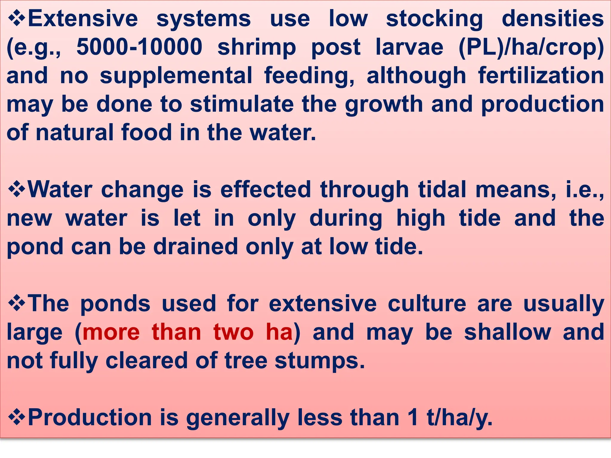 aqua production systems which provides broad knowledge | PPTX