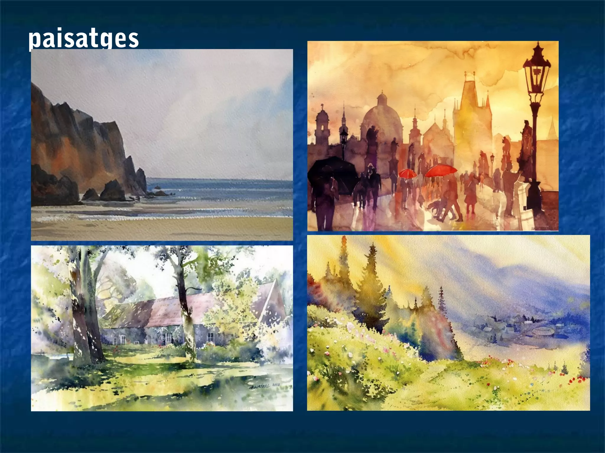 Aquarel·les | PPT