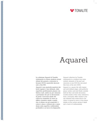 Catalog of the Tonalite's Aquarel Collection | PDF