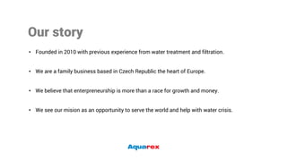Aquarex - Corporate presentation 2018 | PDF
