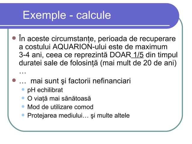 Aparat tratare-ionizare apa robinet | PPT
