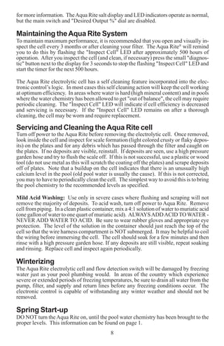 Aqua rite&aquarite manual | PPT