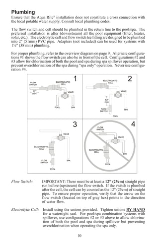 Aqua rite&aquarite manual | PPT
