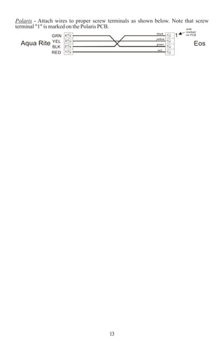 Aqua rite&aquarite manual | PPT