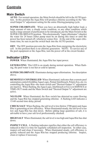 Aqua rite&aquarite manual | PPT