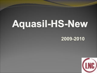 Aquasil hs-new(mod) | PPT