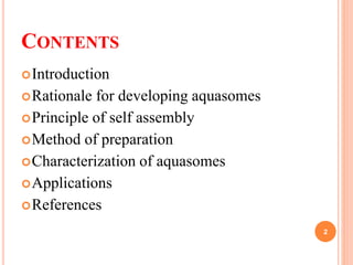 Aquasomes | PPT