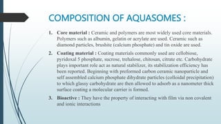 AQUASOMES-RIDA SHARIF F.Y.MPHARM, BVPCOP | PPTX