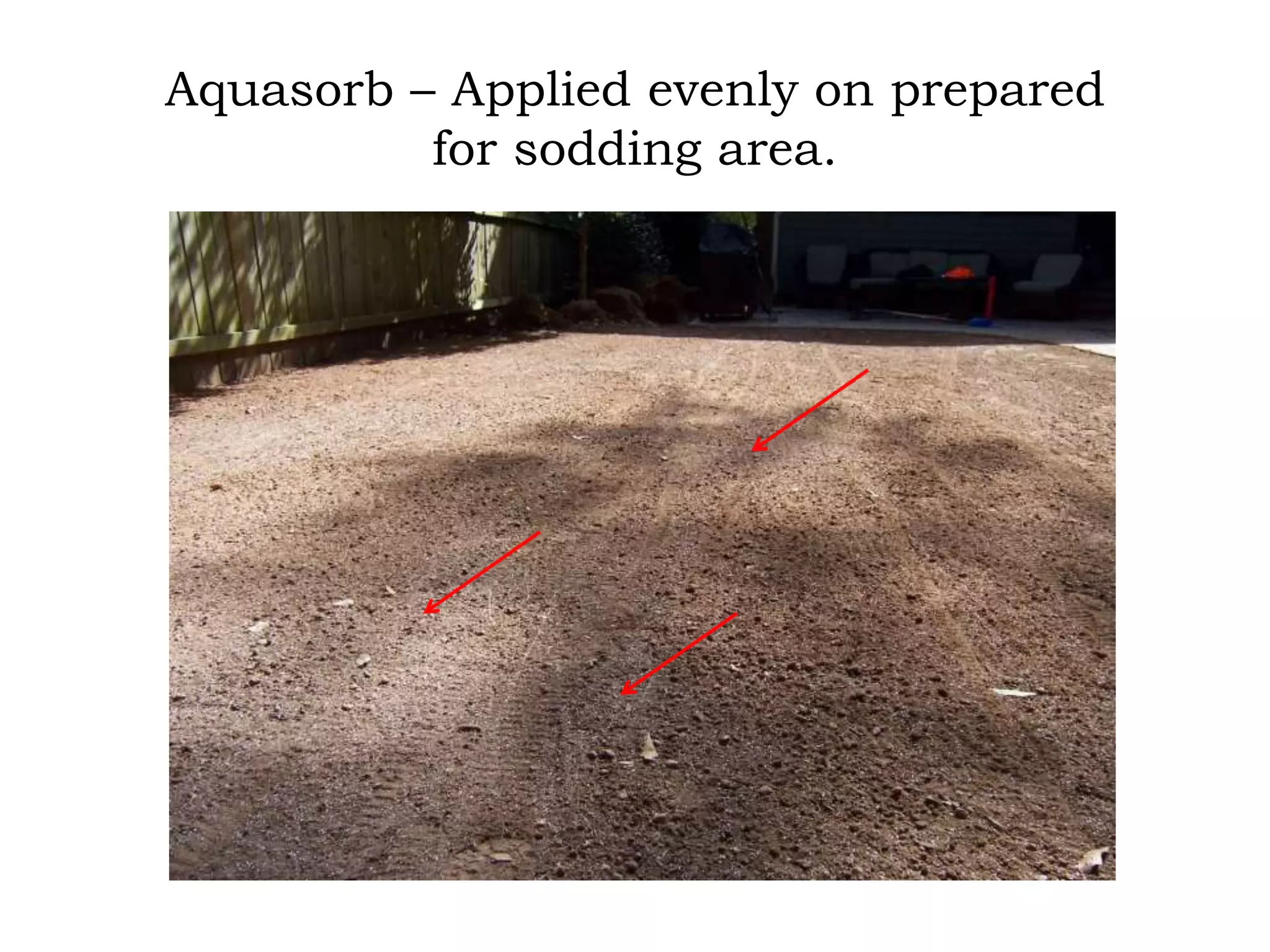Aquasorb for hydroseeding applications gdot | PPT