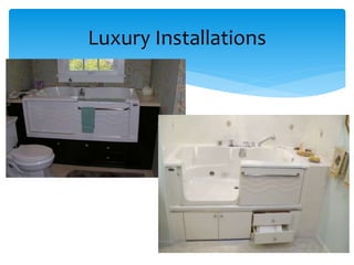 Aquassure Active Living Slide-in Universal Design Accessible Bathtub | PPTX