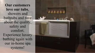Aquassure ADL Spa Slide-in Bathtub | PPTX