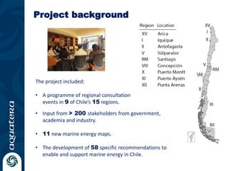 Painel 3 – Chilean Case Study: Marine Energy Roadmap | PPT