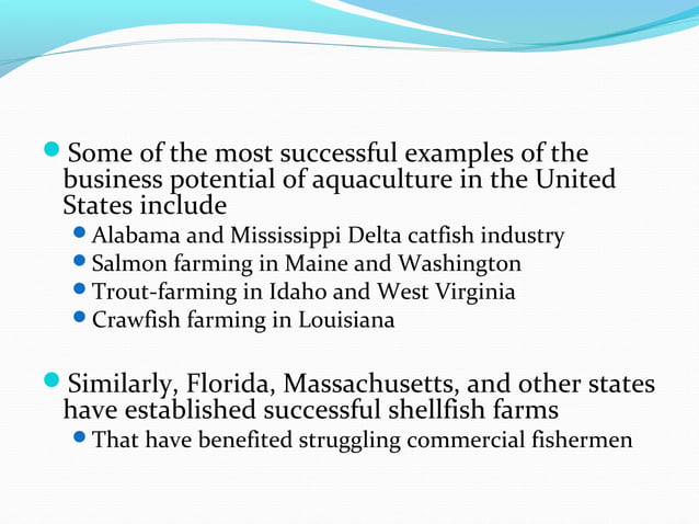 Aquatic biotechnology | PPT | Agriculture | Industries