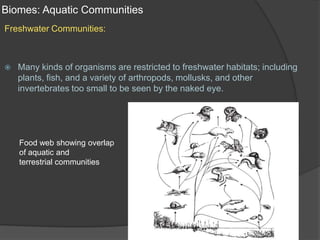 Aquatic communities | PPT