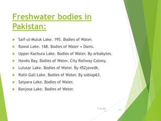 Aquatic Ecosystem in Pakistan.pptx