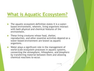 Aquatic organisms in ecosystem in pakistan.pptx