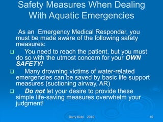 Aquatic emergencies | PPT