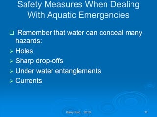 Aquatic emergencies | PPT
