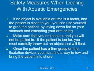 Aquatic emergencies | PPT