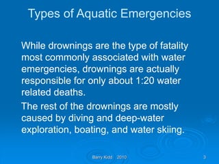 Aquatic emergencies | PPT