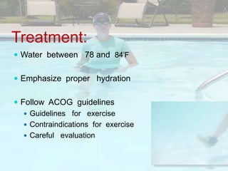 Aquatic exercises | PPTX