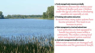Aquatic management | PPTX