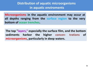 Aquatic microbiology | PPTX
