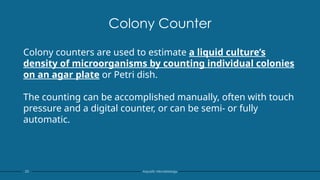 Aquatic Microbiology or Microbiology of Water | PPTX
