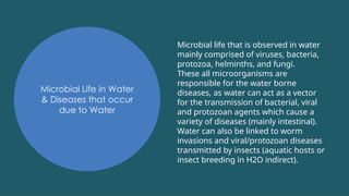 Aquatic Microbiology or Microbiology of Water | PPTX