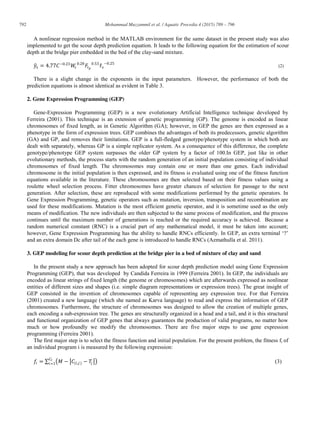Scour prediction at bridge piers in cohesive bed using gene expression programming | PDF ...
