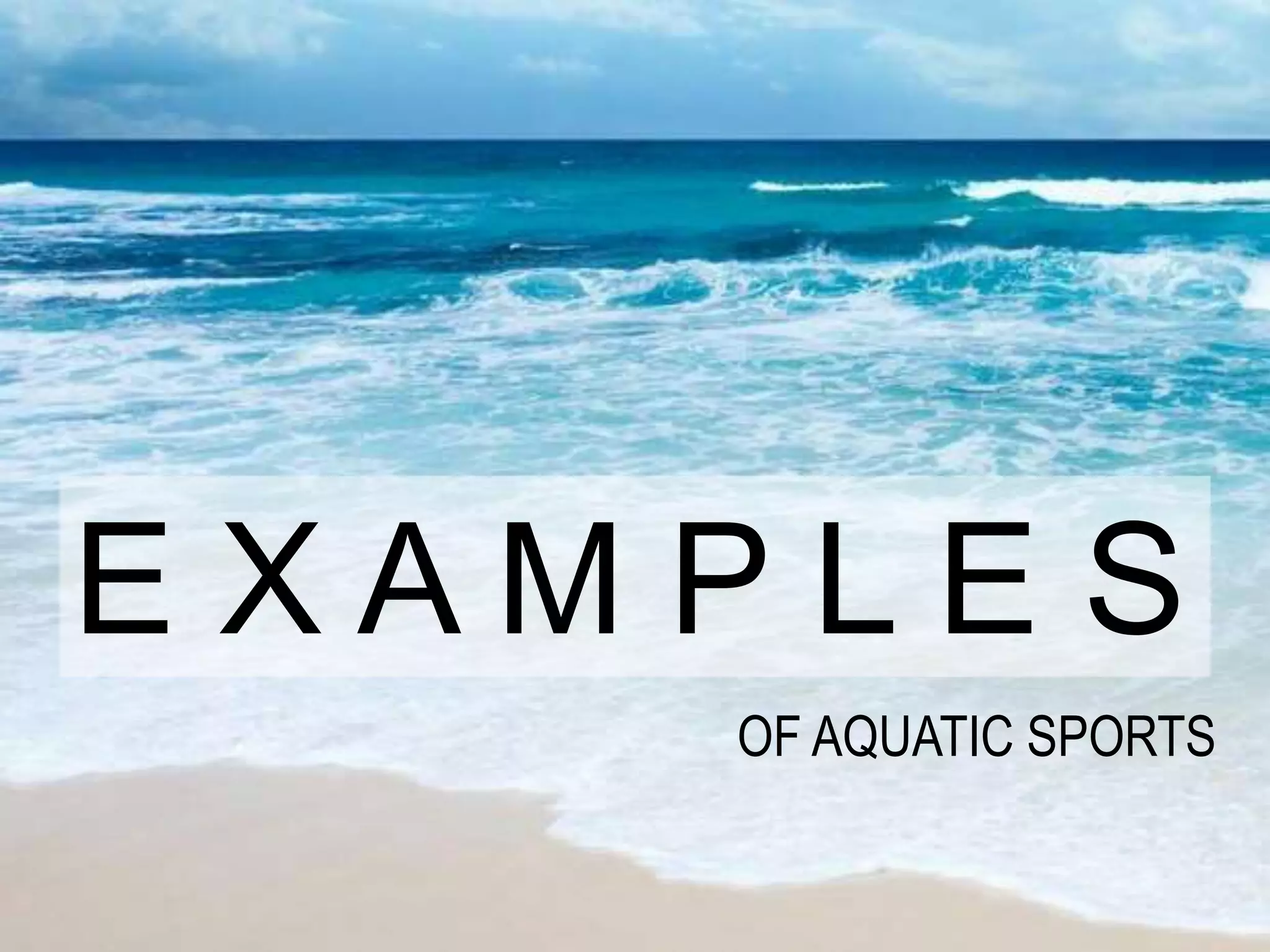 Aquatics | PPTX