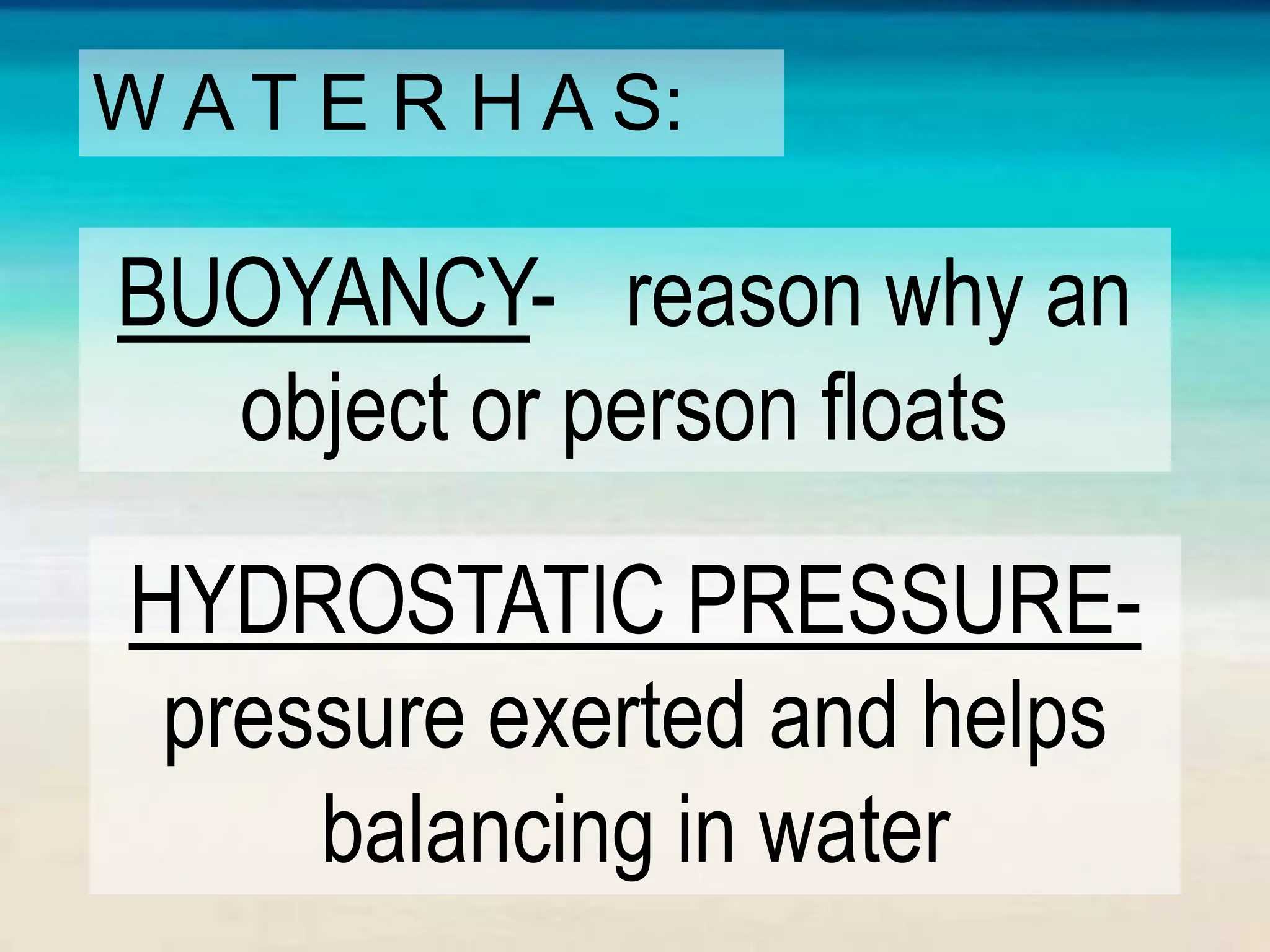 AQUATICS Second sem lecture notes grade 12 | PPTX