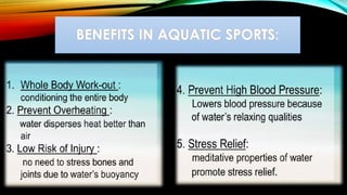 LESSON 2 FOR AQUATICS (WATER SPORTS) PPT. | PPTX