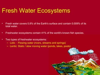 Aquatic Systems An Overview | PPT