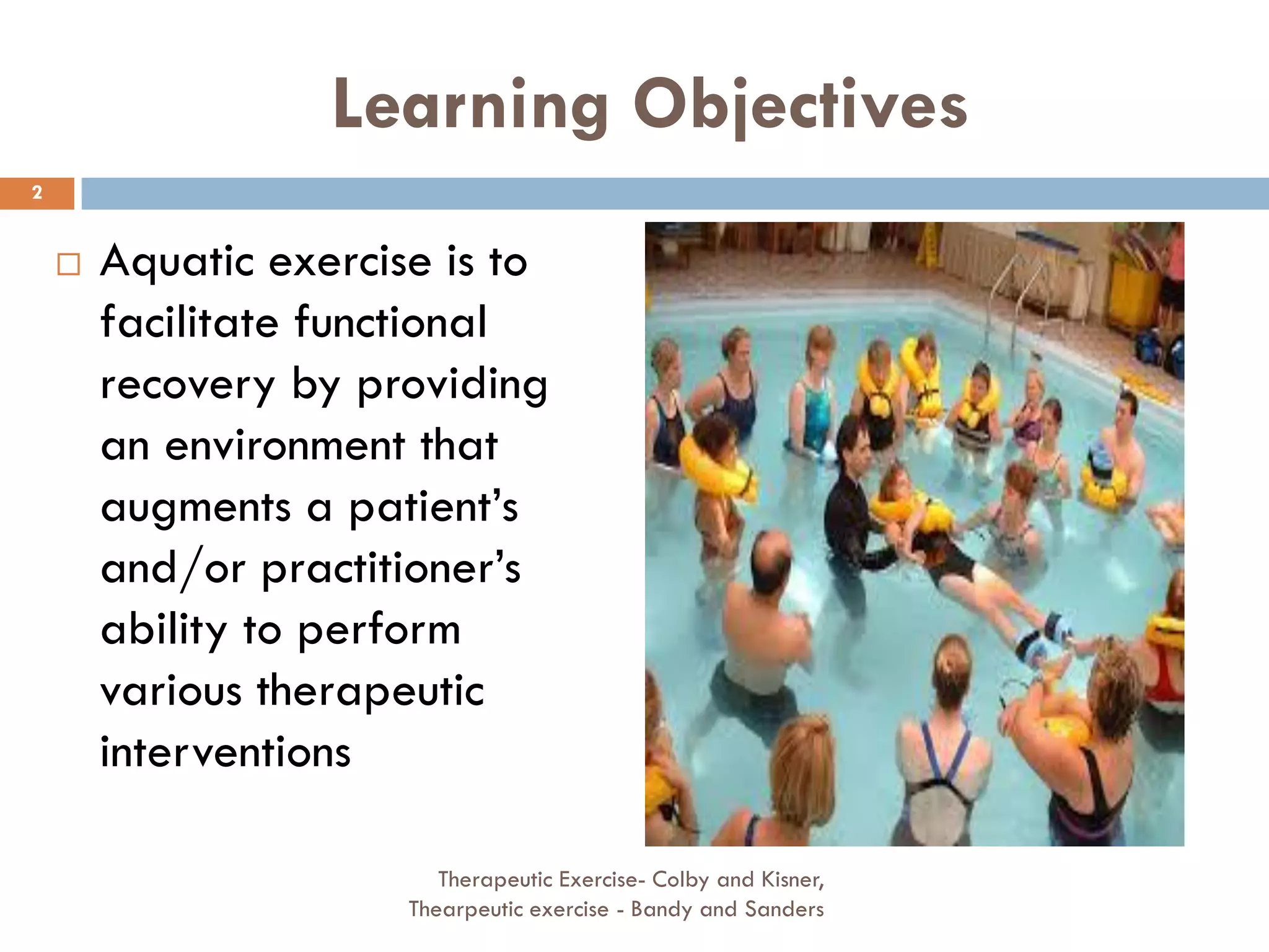 Aquatic therapy | PDF