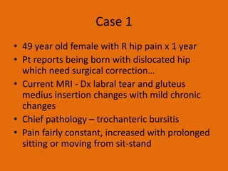 Aquatic therapy interesting cases | PPTX