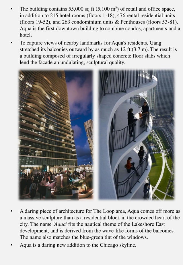 Aqua towers | PDF