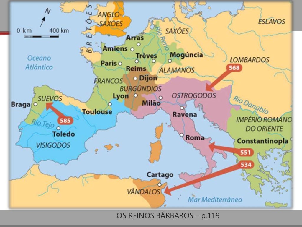 A queda do império romano