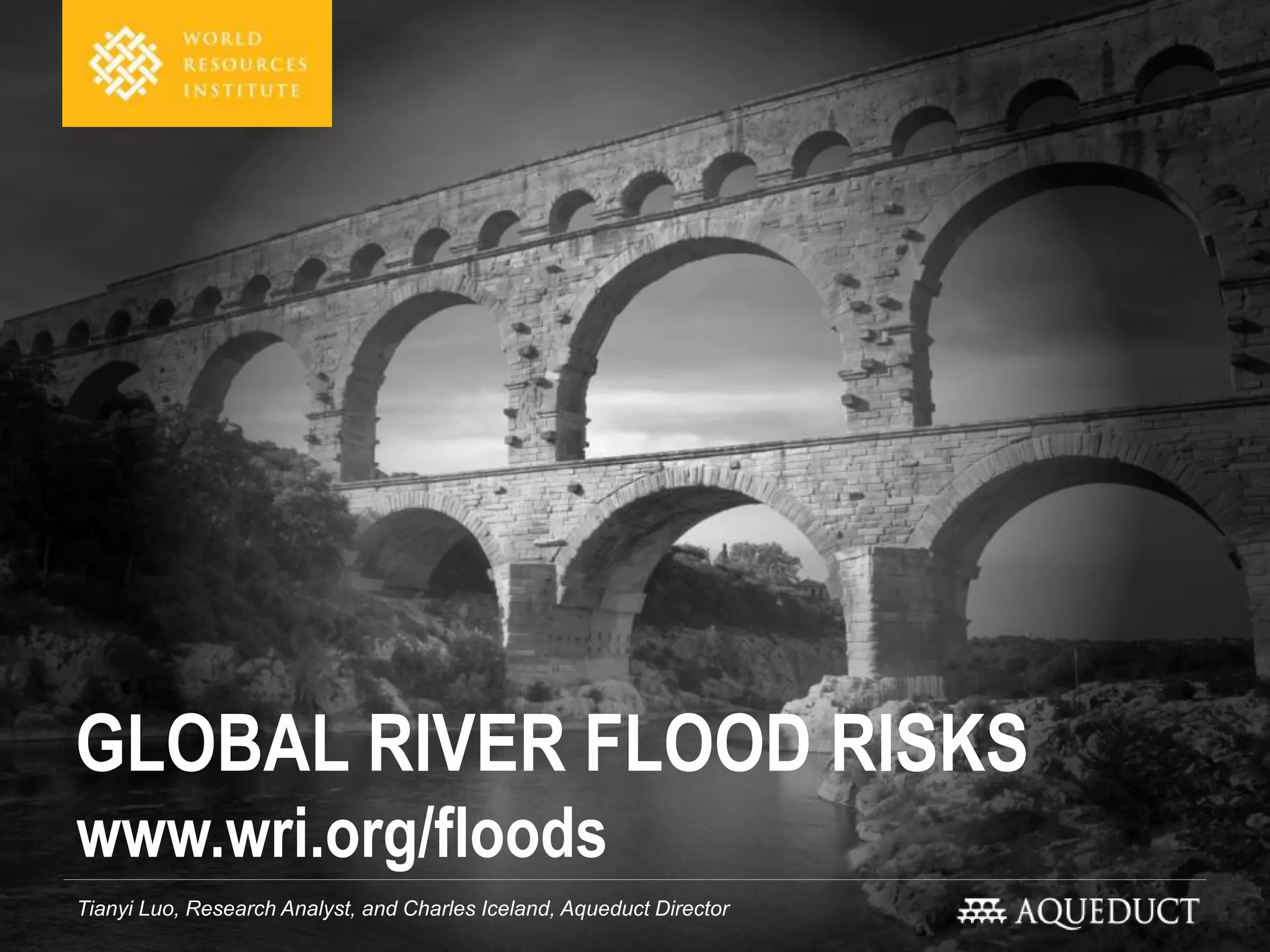 Global River Flood Risks | PPTX