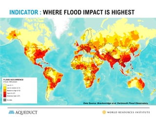 Aqueduct: Measuring, mapping & understanding water risks around the globe | PDF