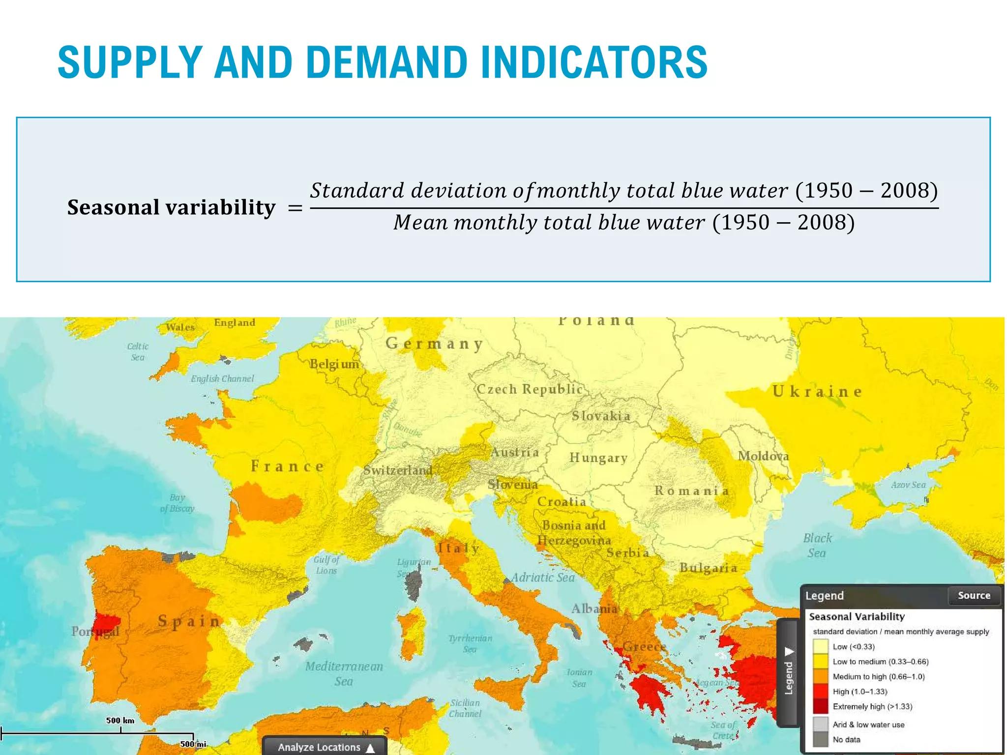 WRI's Aqueduct Global Water Risk Mapping: Data & Methodology | PDF