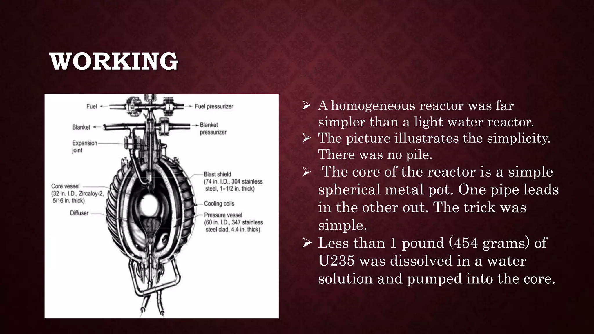 Aqueous homogeneous reactor | PPT