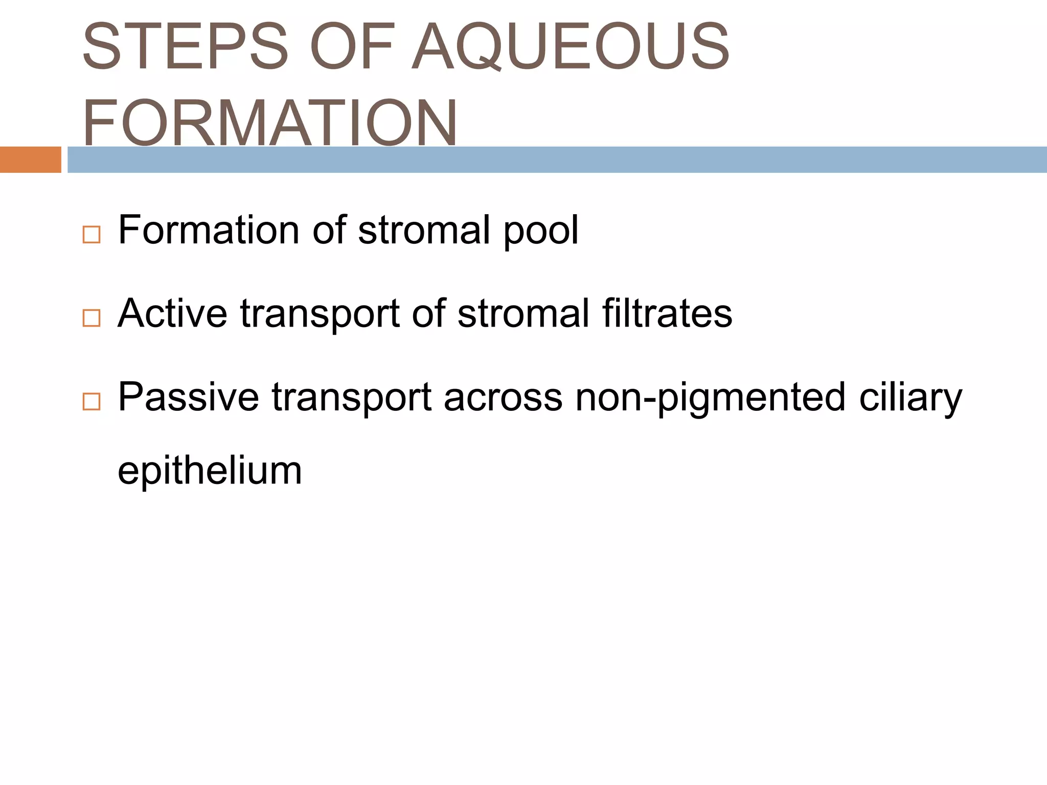 Aqueous humour dynamics | PPTX