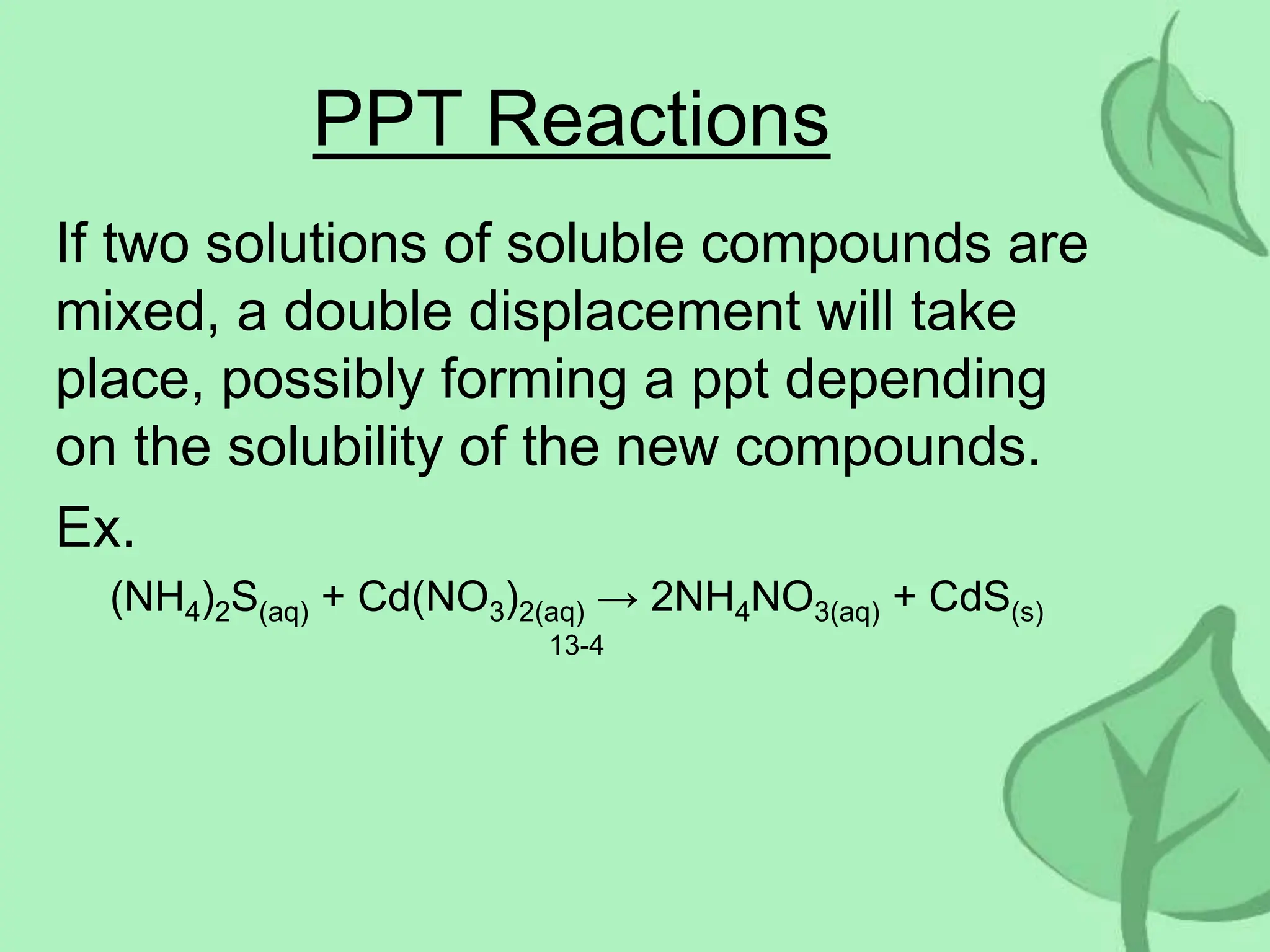 Aqueous Solutions Notes Aqueous Solutions Notes | PPTX